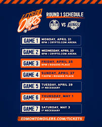 Edmonton Oilers 2023-24 Game Schedule Overview - Info Petite Nation