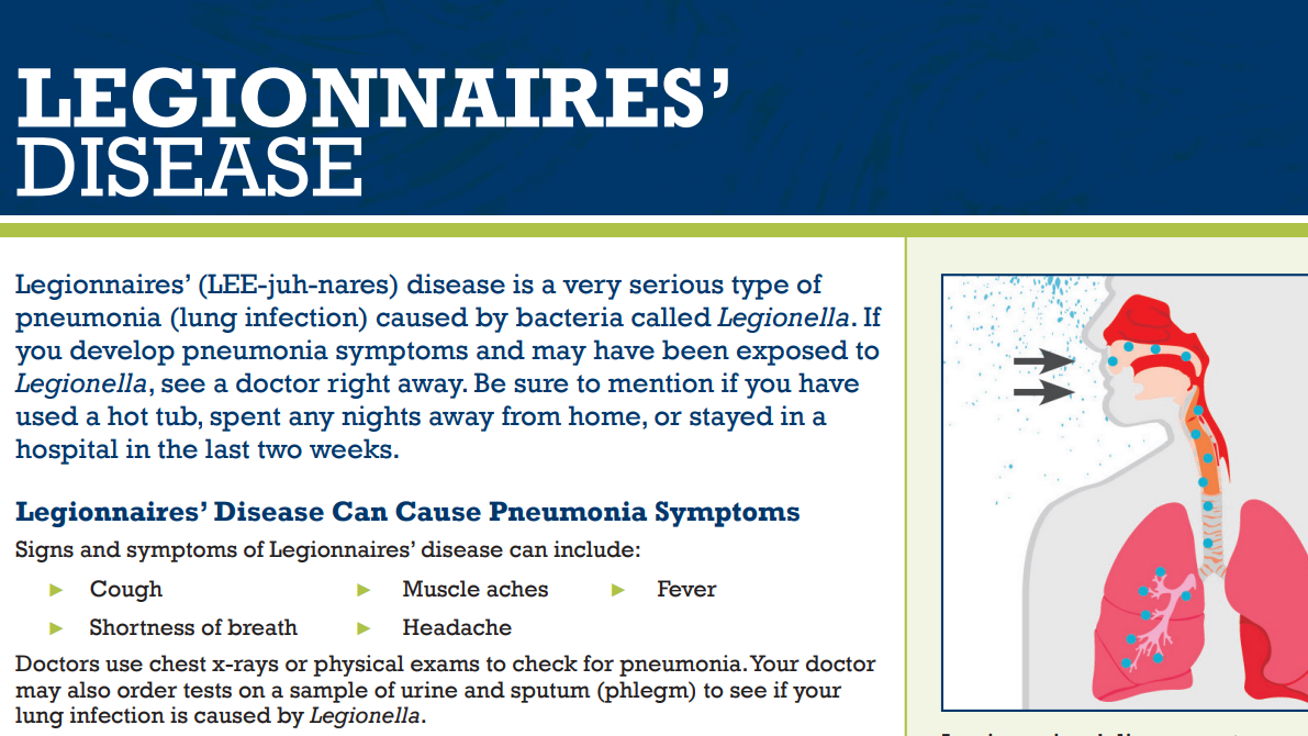 Legionnaires' Disease: What You Need to Know - Info Petite Nation
