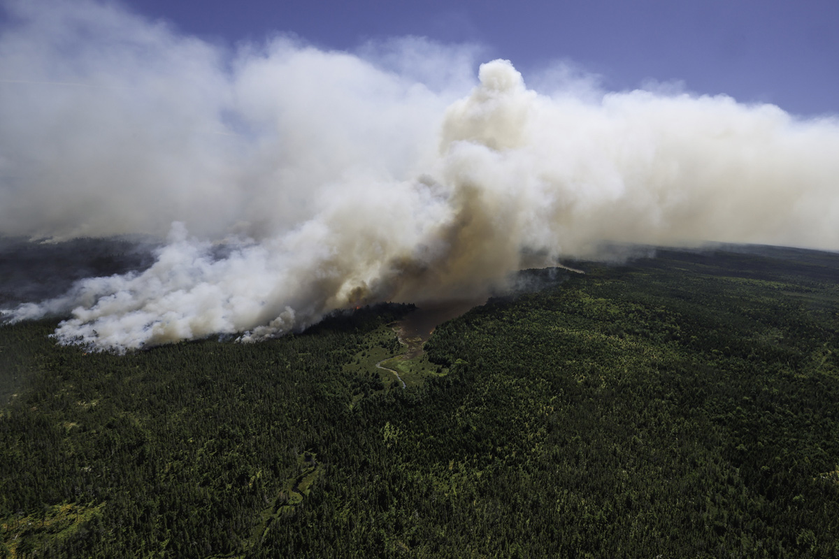 Overview of the Long Lake Fire in Nova Scotia - Info Petite Nation
