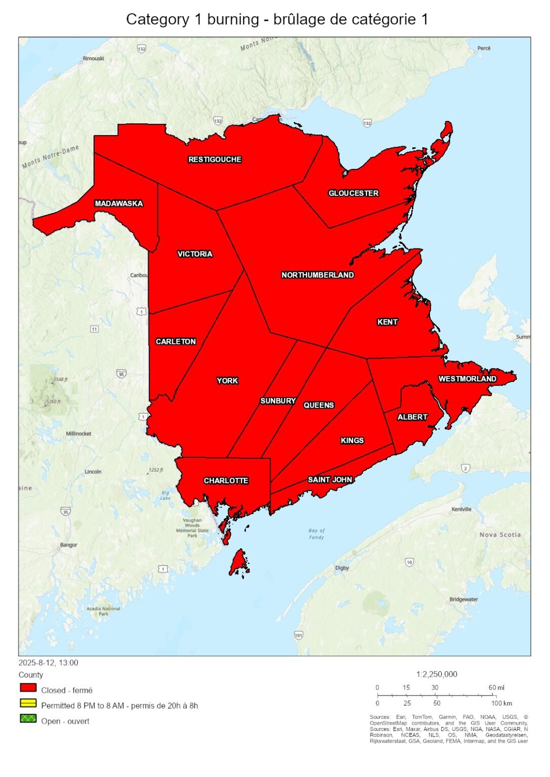 Understanding the NB Fire Map and Its Importance - Info Petite Nation